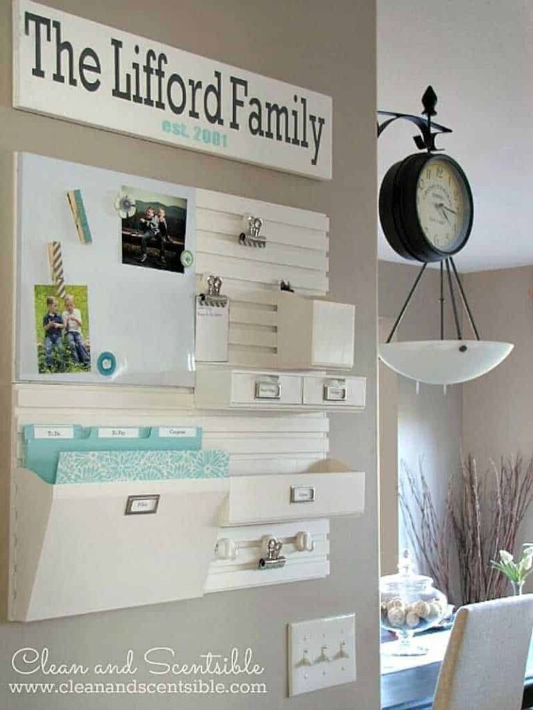 20 Genius Command Center Ideas to Help You Stay Organized 24/7