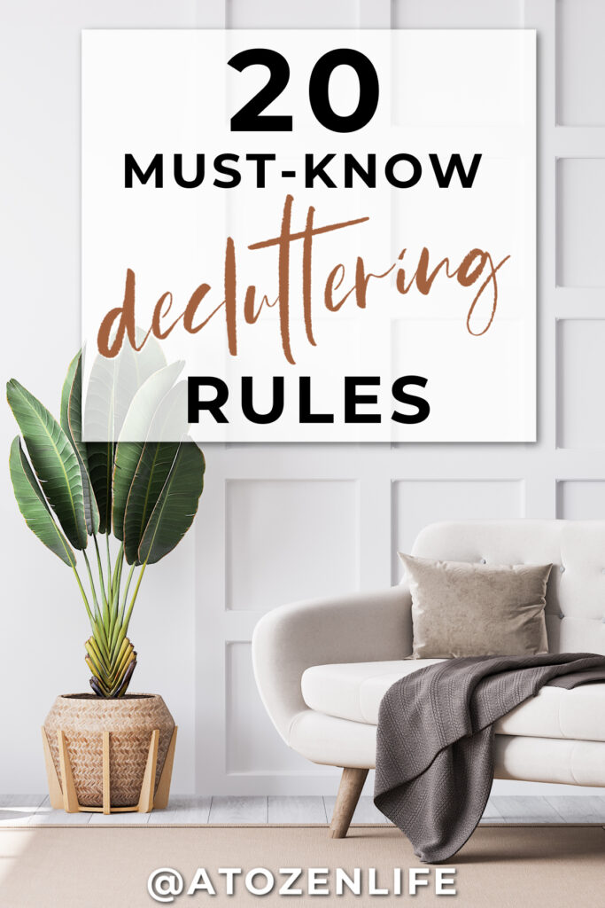 20 Decluttering Rules the Experts Say Are "Life-Changing"