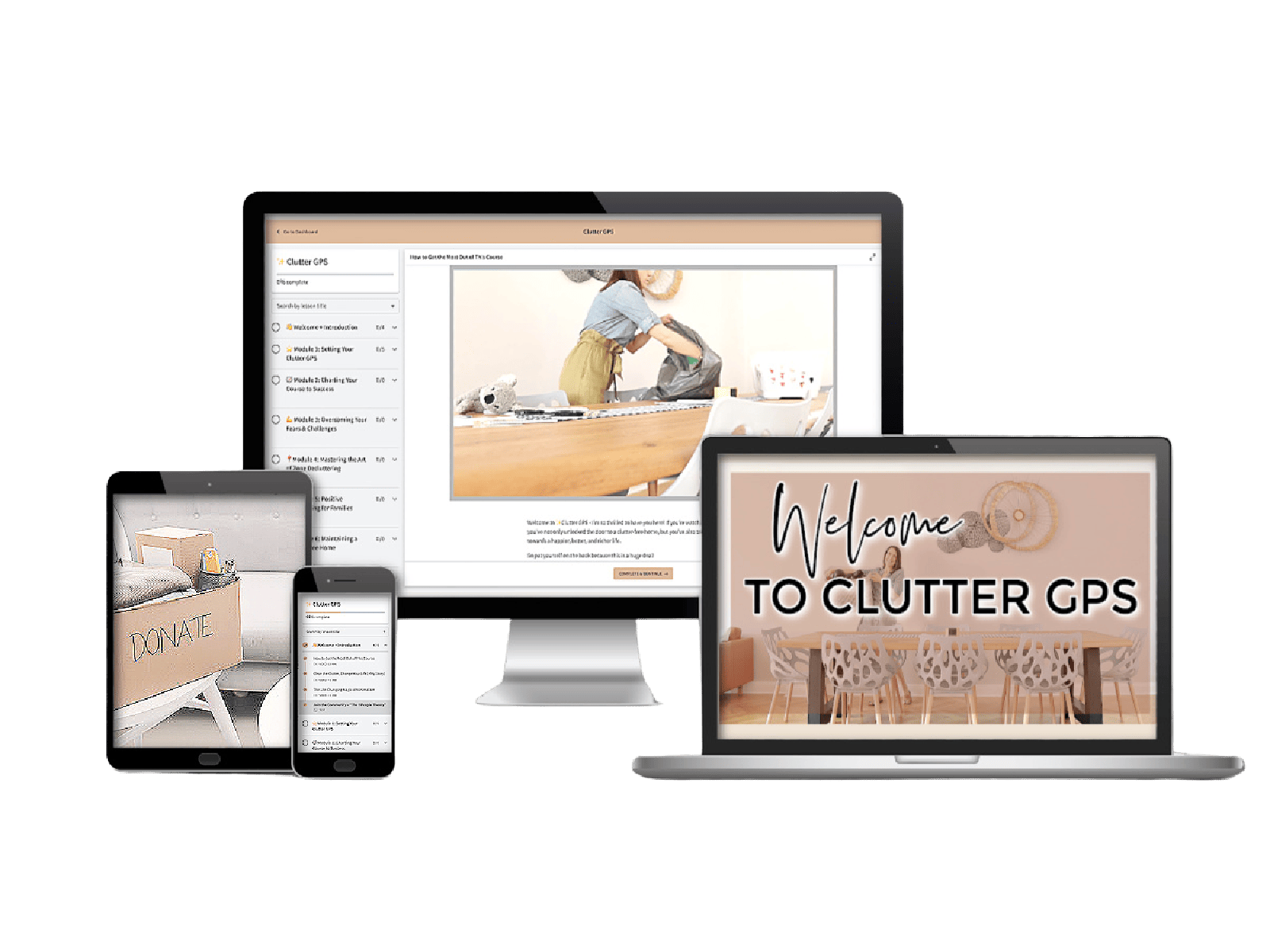 Declutter Your Entire Home with the Clutter GPS Course